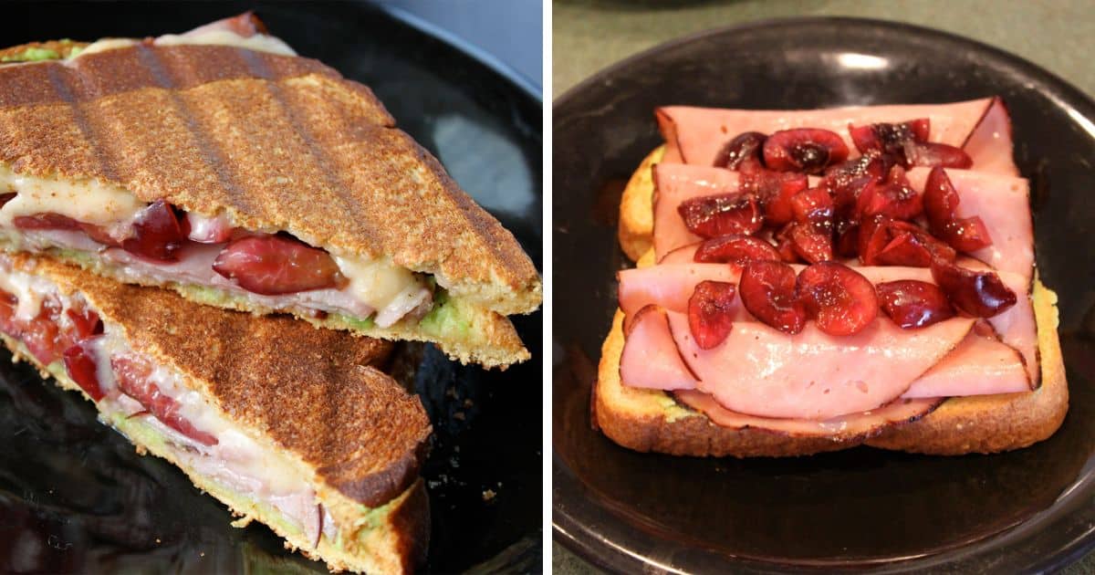 Christmas Inspired Panini - GreenLiteBites