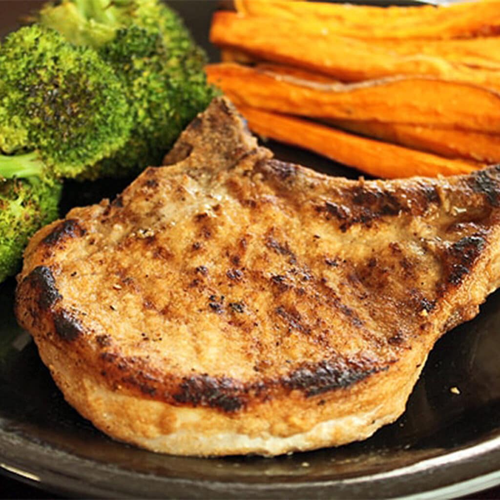 Simple Cumin-Dusted Bone-In Pork Chops - GreenLiteBites
