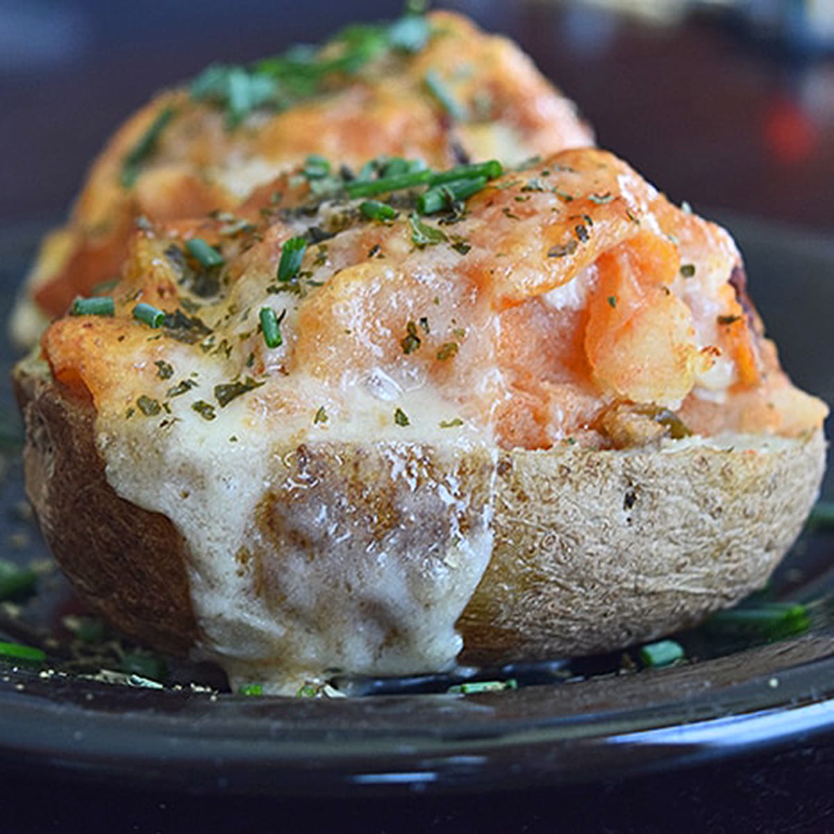 The 10-Minute Salsa Stuffed Potato - GreenLiteBites