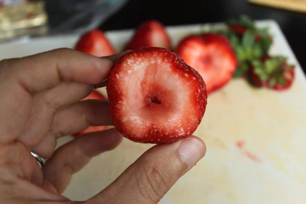 Simply Stuffed Strawberries - GreenLiteBites